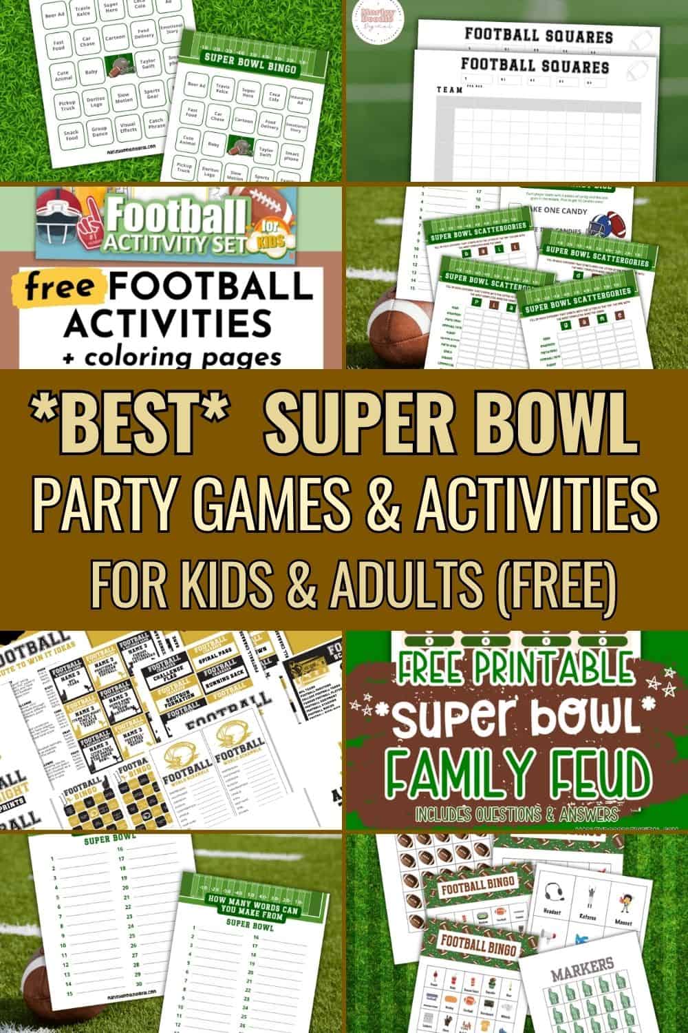 13+ Free Super Bowl Party Games & Activities (Great for Football ...