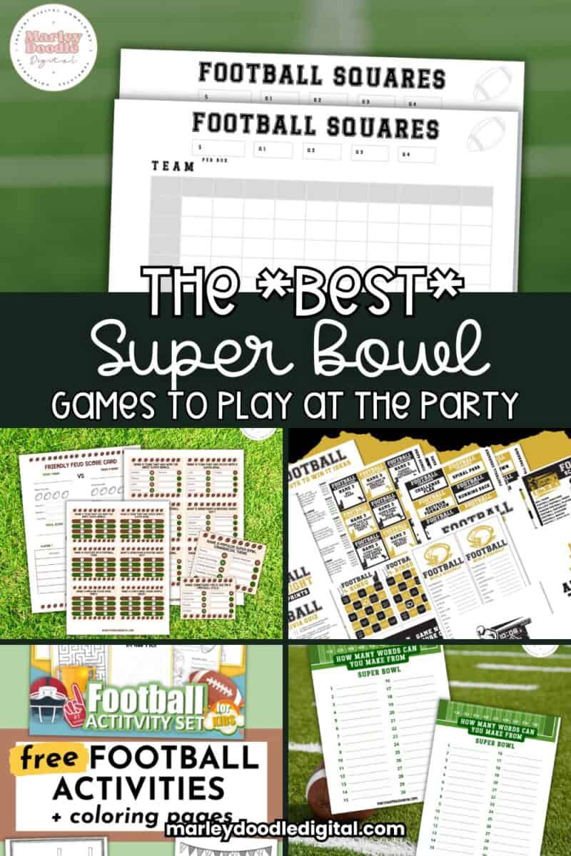 13+ Free Super Bowl Party Games & Activities (Great for Football ...