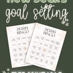 2026 Bingo Goal Card (Free Printable) - Marley Doodle Digital