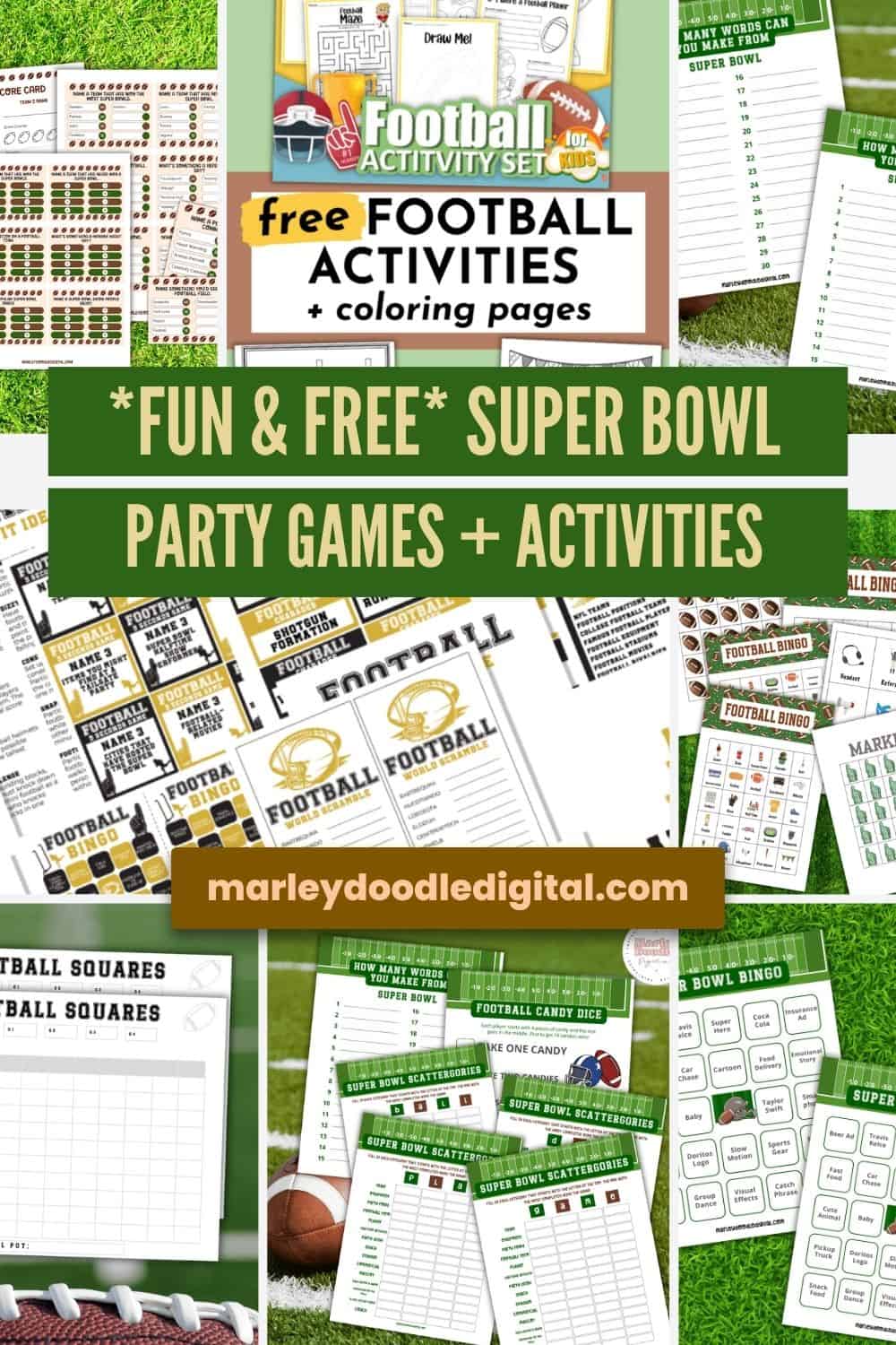 13+ Free Super Bowl Party Games & Activities (Great for Football ...