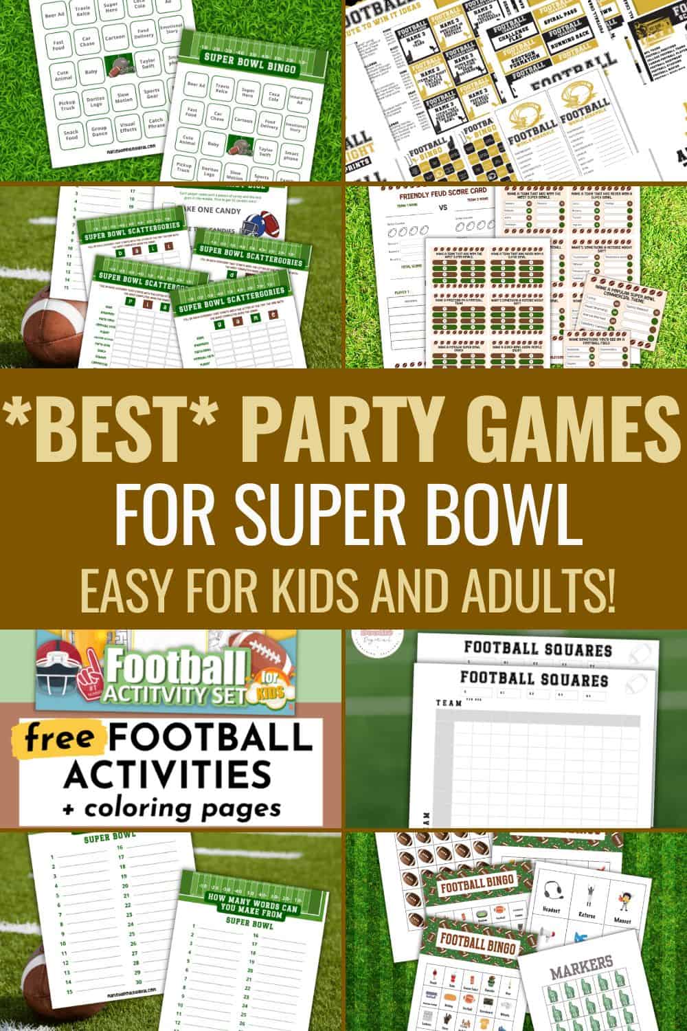 13+ Free Super Bowl Party Games & Activities (Great for Football ...