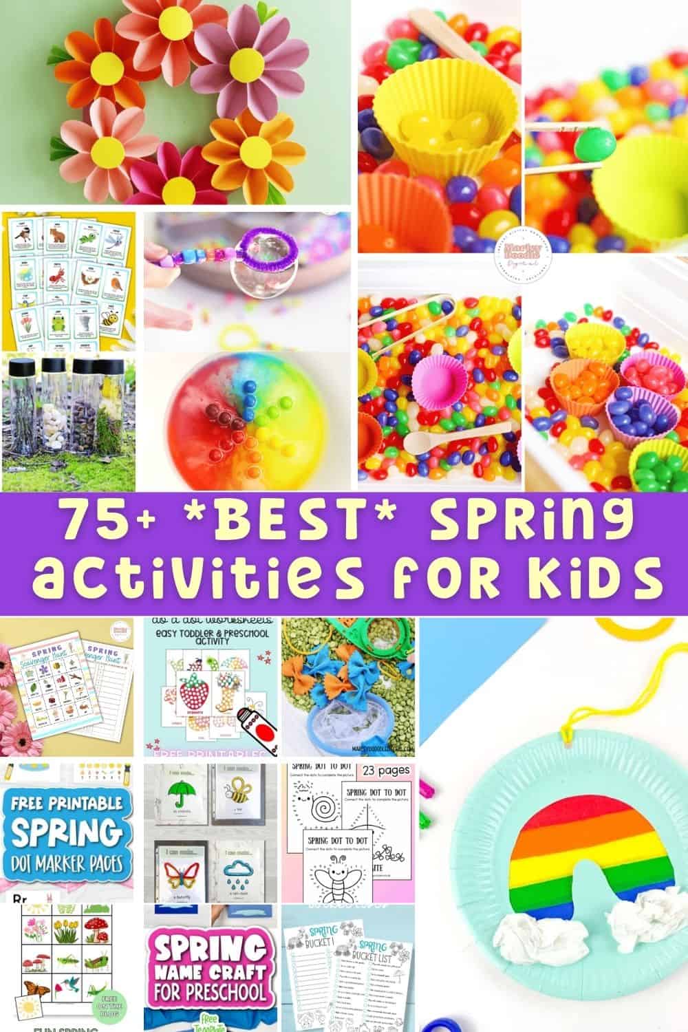 75+ *Fun* & Engaging Spring Activities For Kids - Marley Doodle Digital