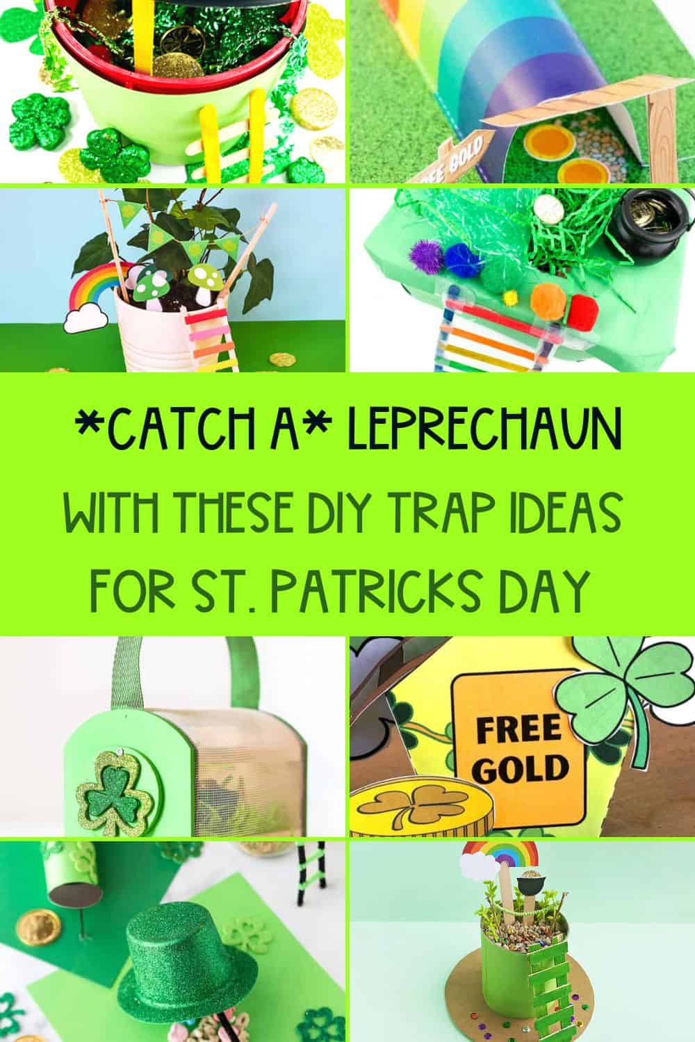 20 Easy DIY Leprechaun Trap Ideas - Marley Doodle Digital