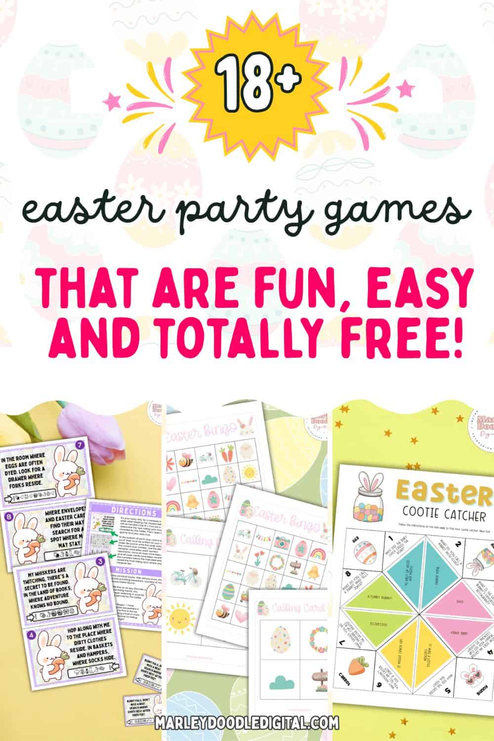 18+ *Totally Free* Easter Games (Perfect for Families) - Marley Doodle ...