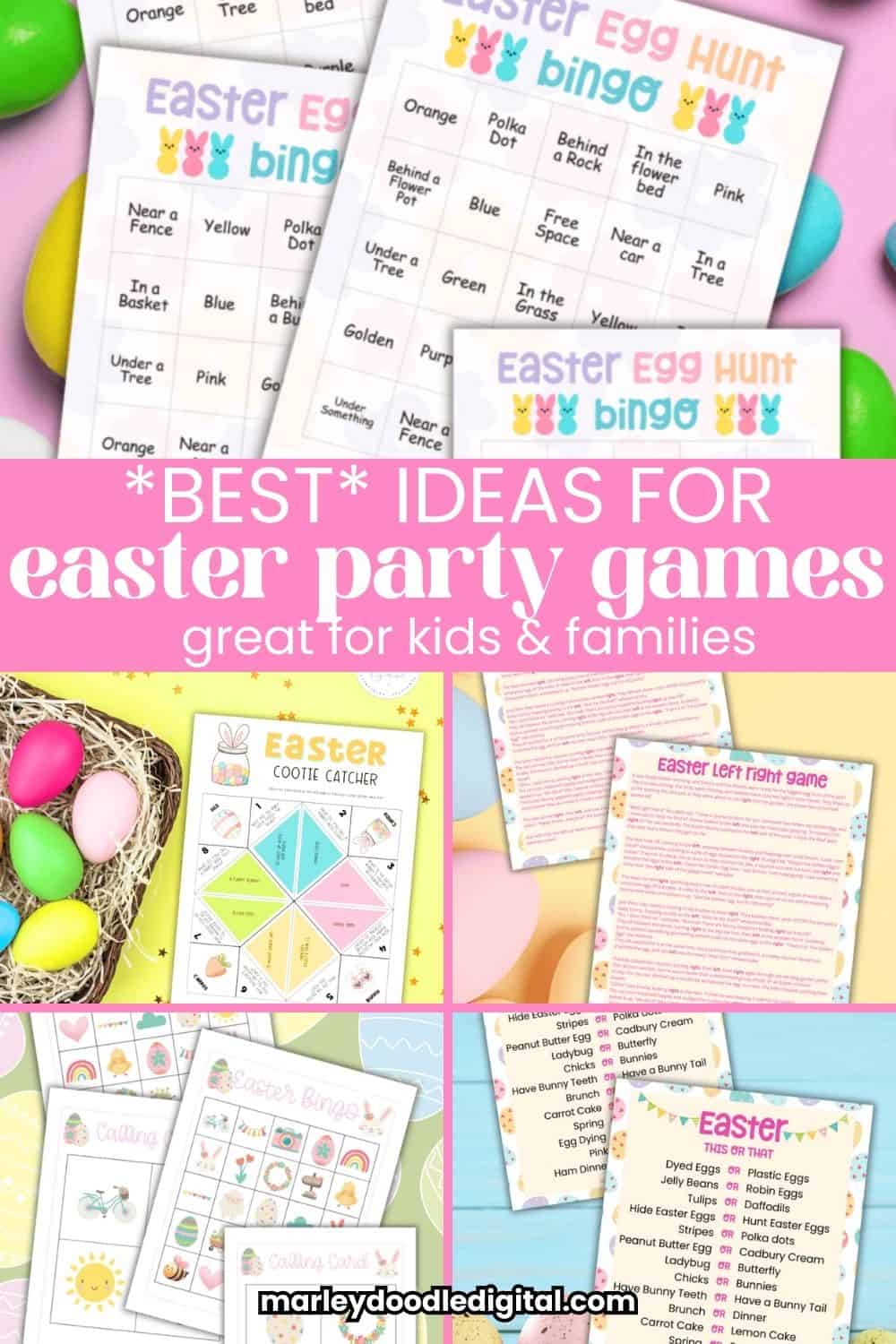 18+ *Totally Free* Easter Games (Perfect for Families) - Marley Doodle ...