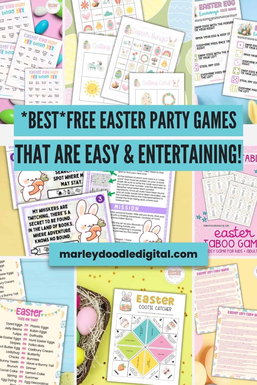 18+ *Totally Free* Easter Games (Perfect for Families) - Marley Doodle ...