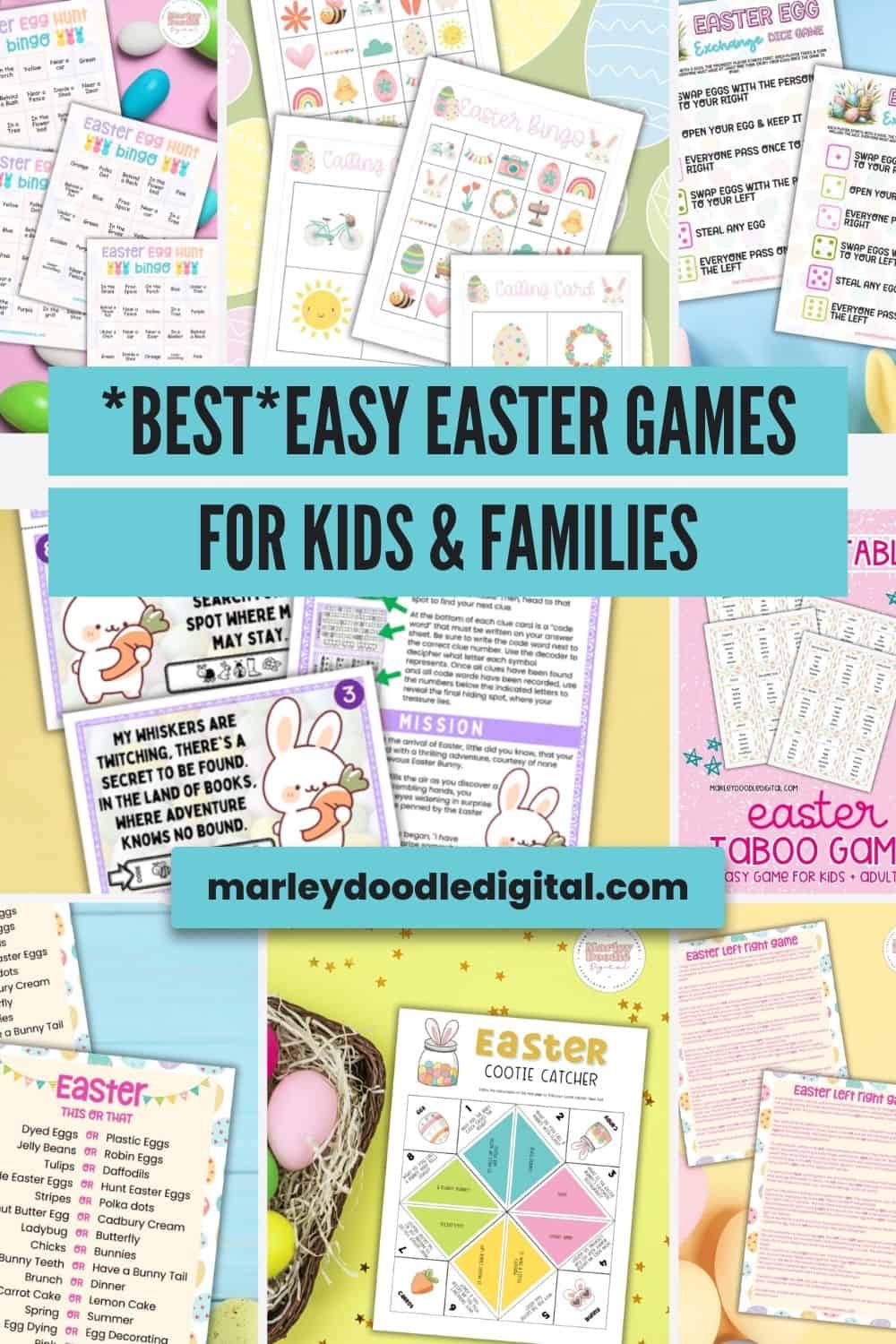 18+ *Totally Free* Easter Games (Perfect for Families) - Marley Doodle ...