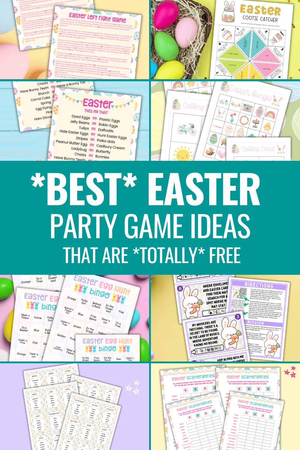 18+ *Totally Free* Easter Games (Perfect for Families) - Marley Doodle ...