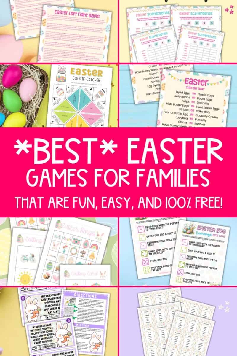 18+ *Totally Free* Easter Games (Perfect for Families) - Marley Doodle ...