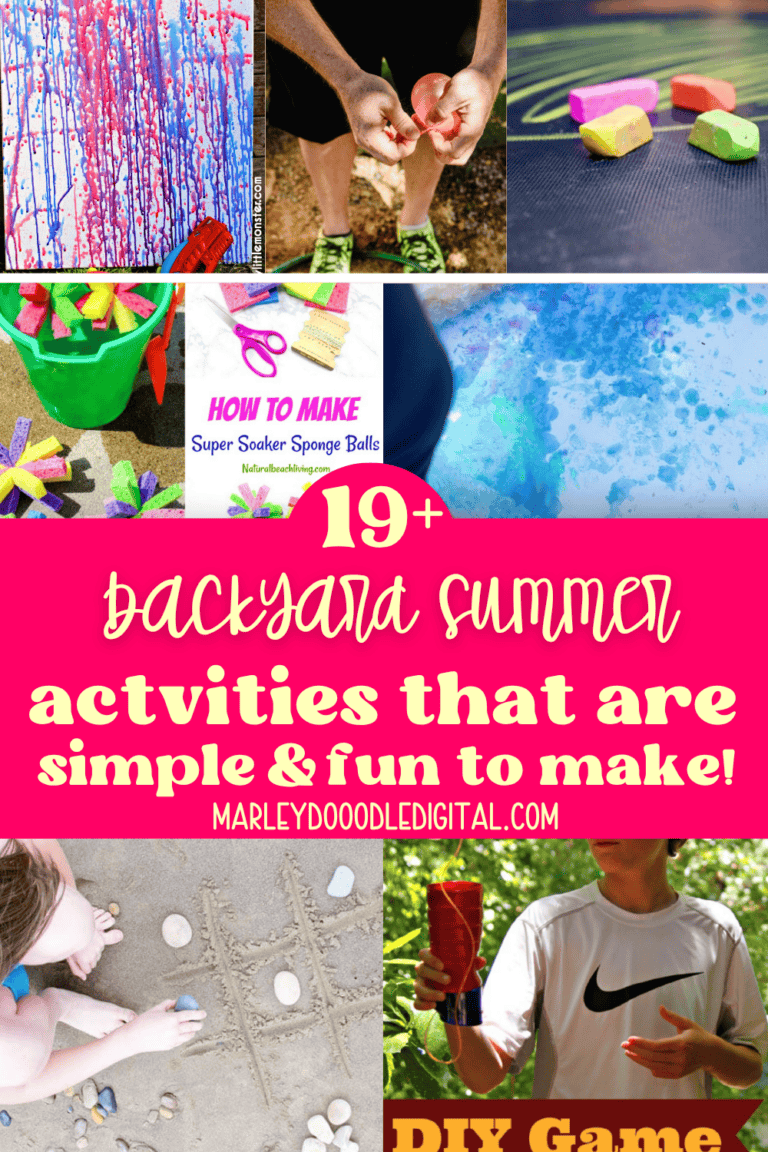 19+ Backyard Summer Activities for Kids (That They Will Actually Like ...