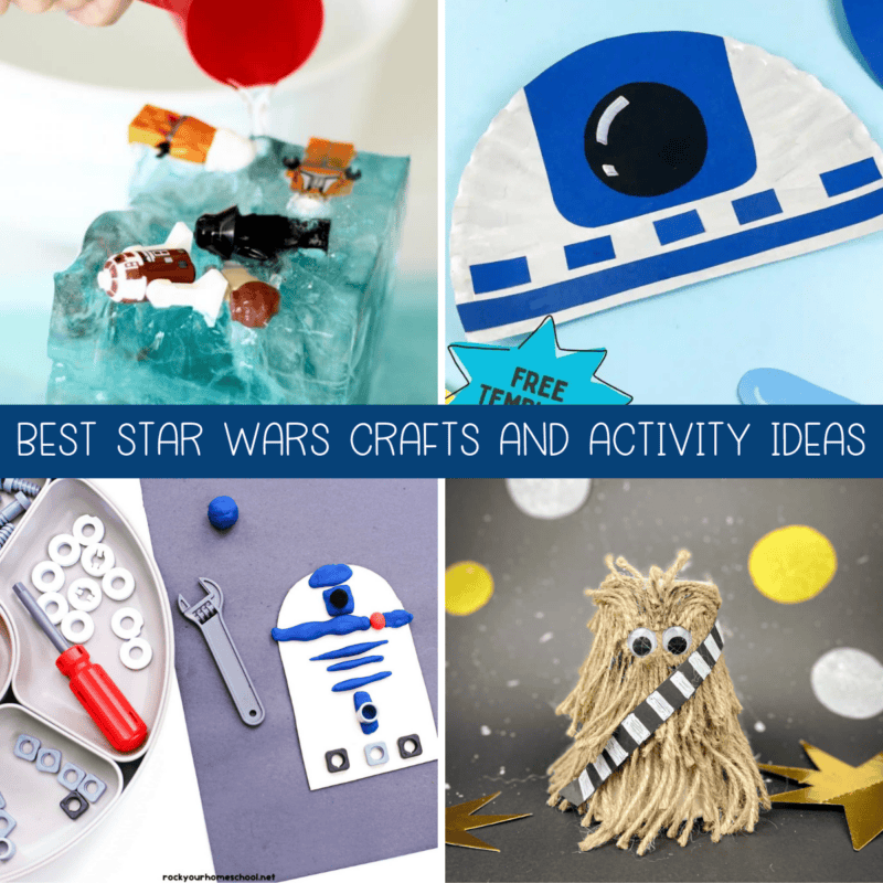 19+ Star Wars Crafts and Activities for Kids (May the 4th Be With You ...