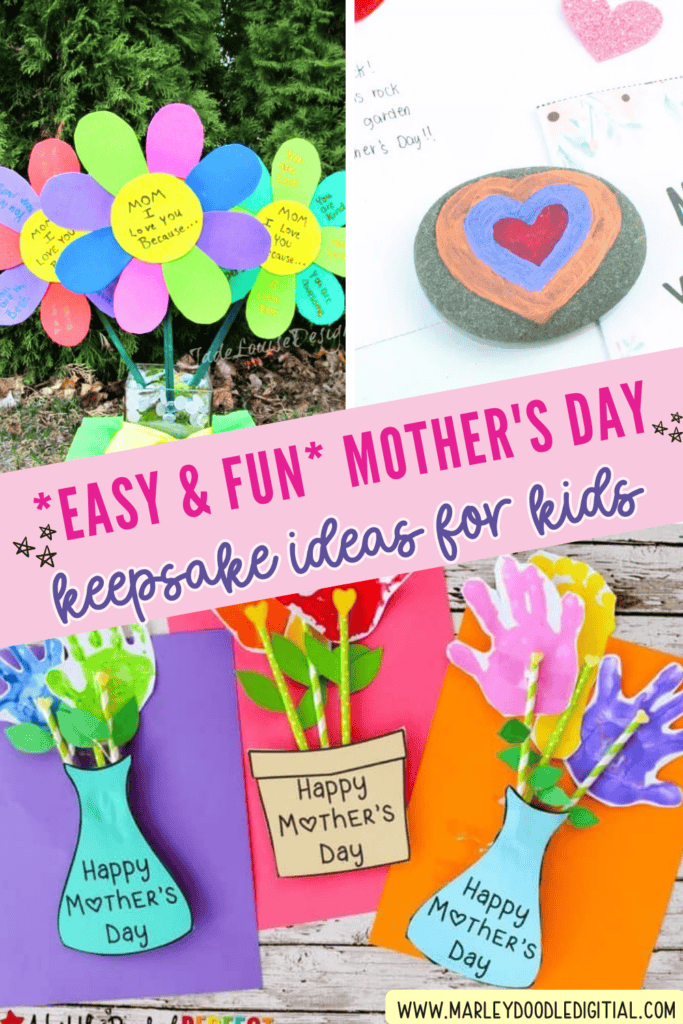 19+ DIY Mother's Day Keepsake Crafts Kids Can Make (She'll Keep Forever ...
