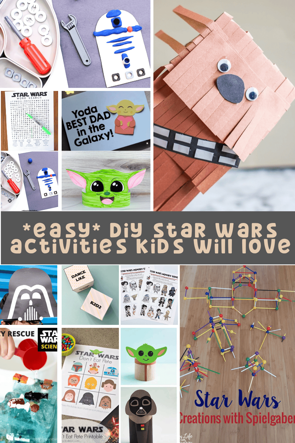 19+ Star Wars Crafts and Activities for Kids (May the 4th Be With You ...