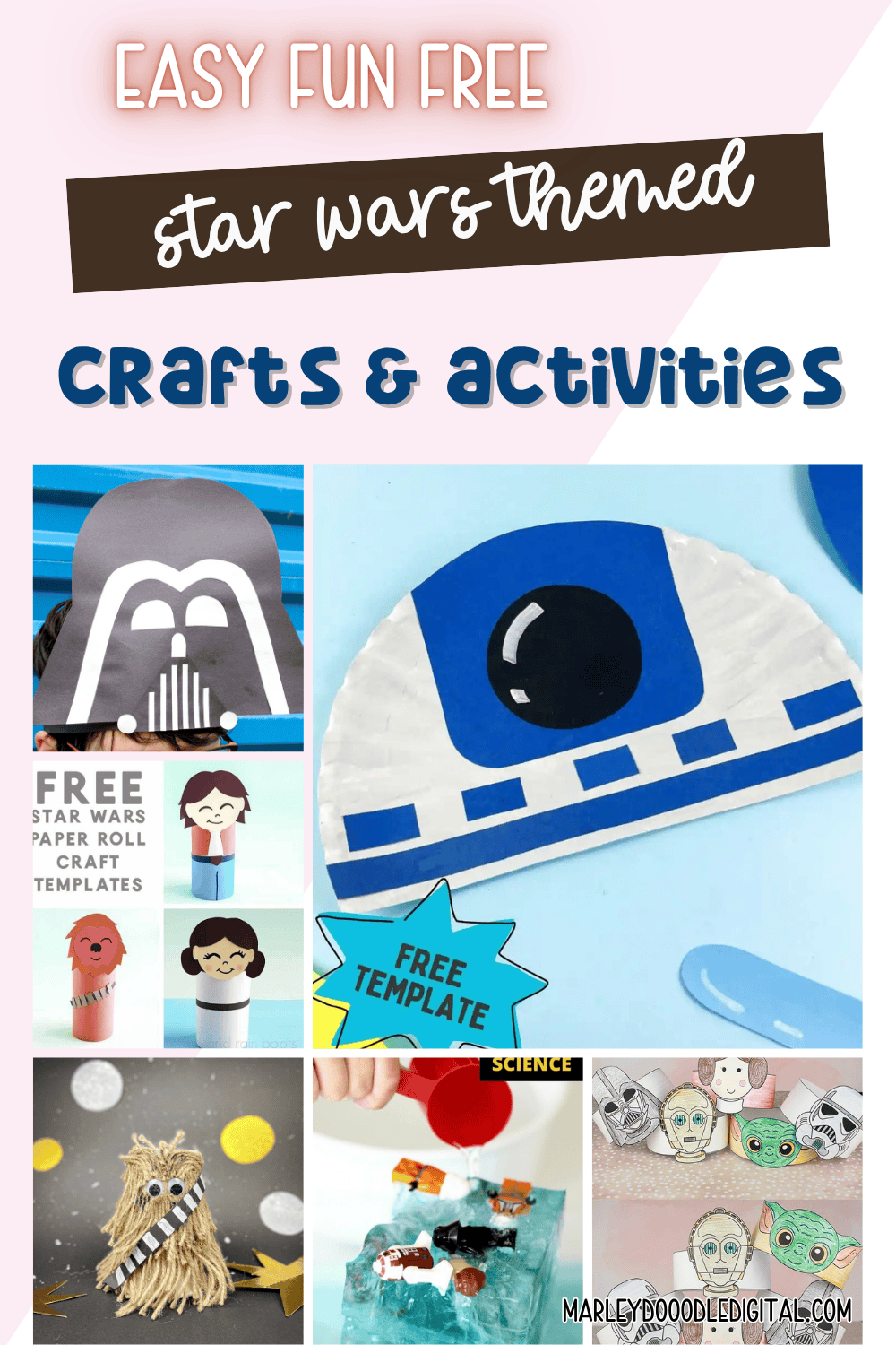 19+ Star Wars Crafts and Activities for Kids (May the 4th Be With You ...