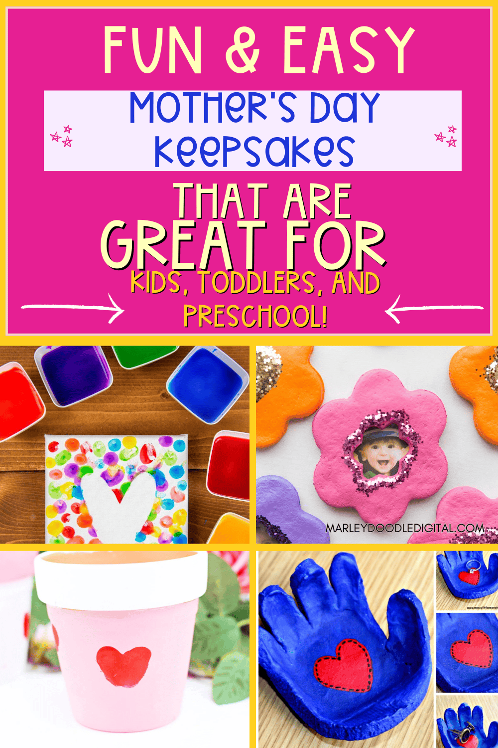 19+ DIY Mother's Day Keepsake Crafts Kids Can Make (She'll Keep Forever ...