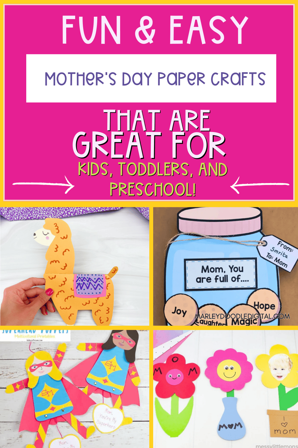 19+ Last-Minute Mother's Day Crafts Using Paper That Are Actually Easy ...