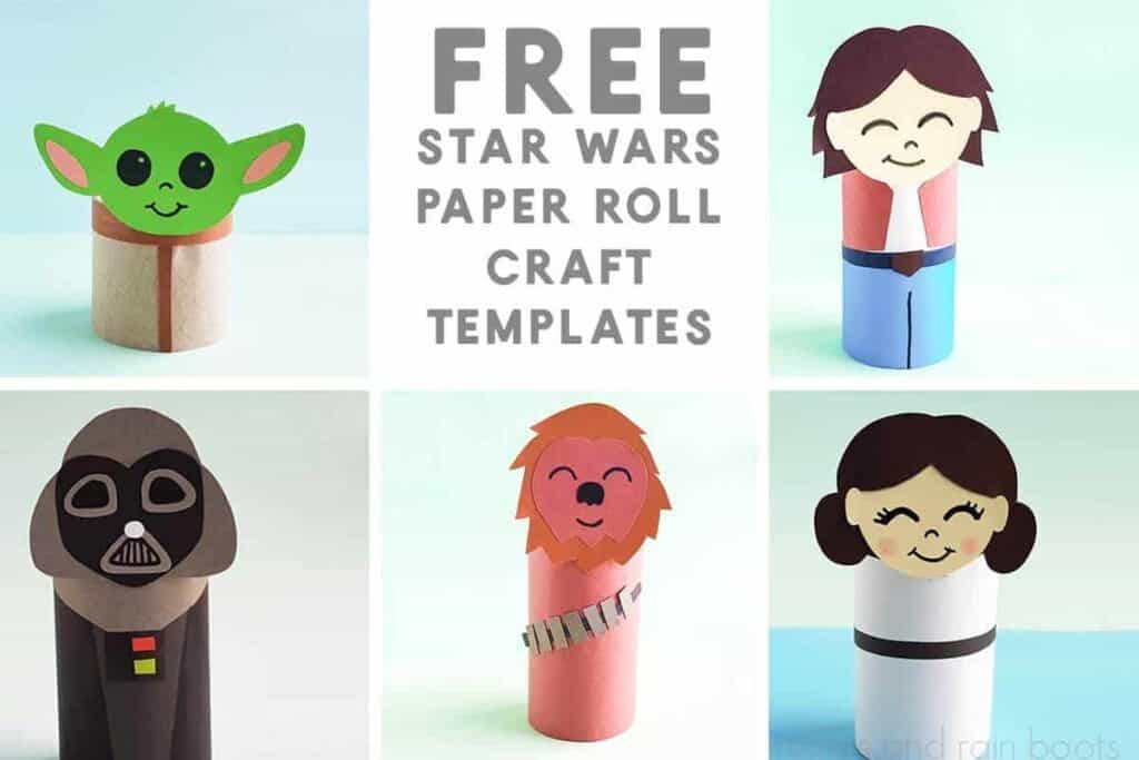 19+ Star Wars Crafts and Activities for Kids (May the 4th Be With You ...