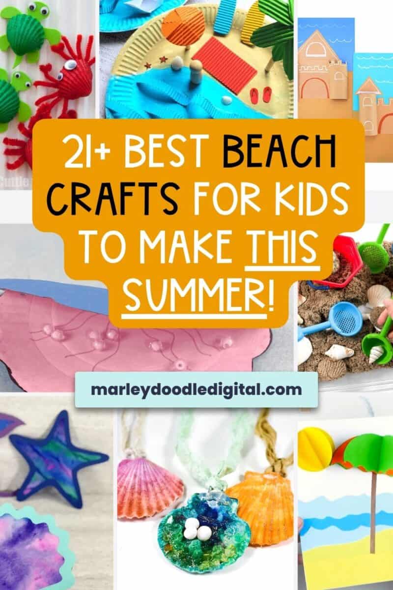 21+ Best Beach Themed Crafts and Activities For This Summer! - Marley ...