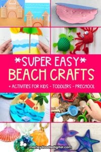 21+ Best Beach Themed Crafts and Activities For This Summer! - Marley ...